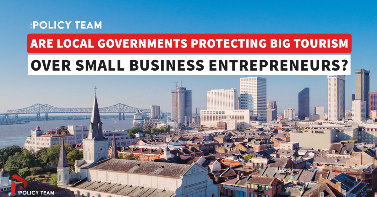 ARE LOCAL GOVERNMENTS PROTECTING BIG TOURISM OVER SMALL BUSINESS ...